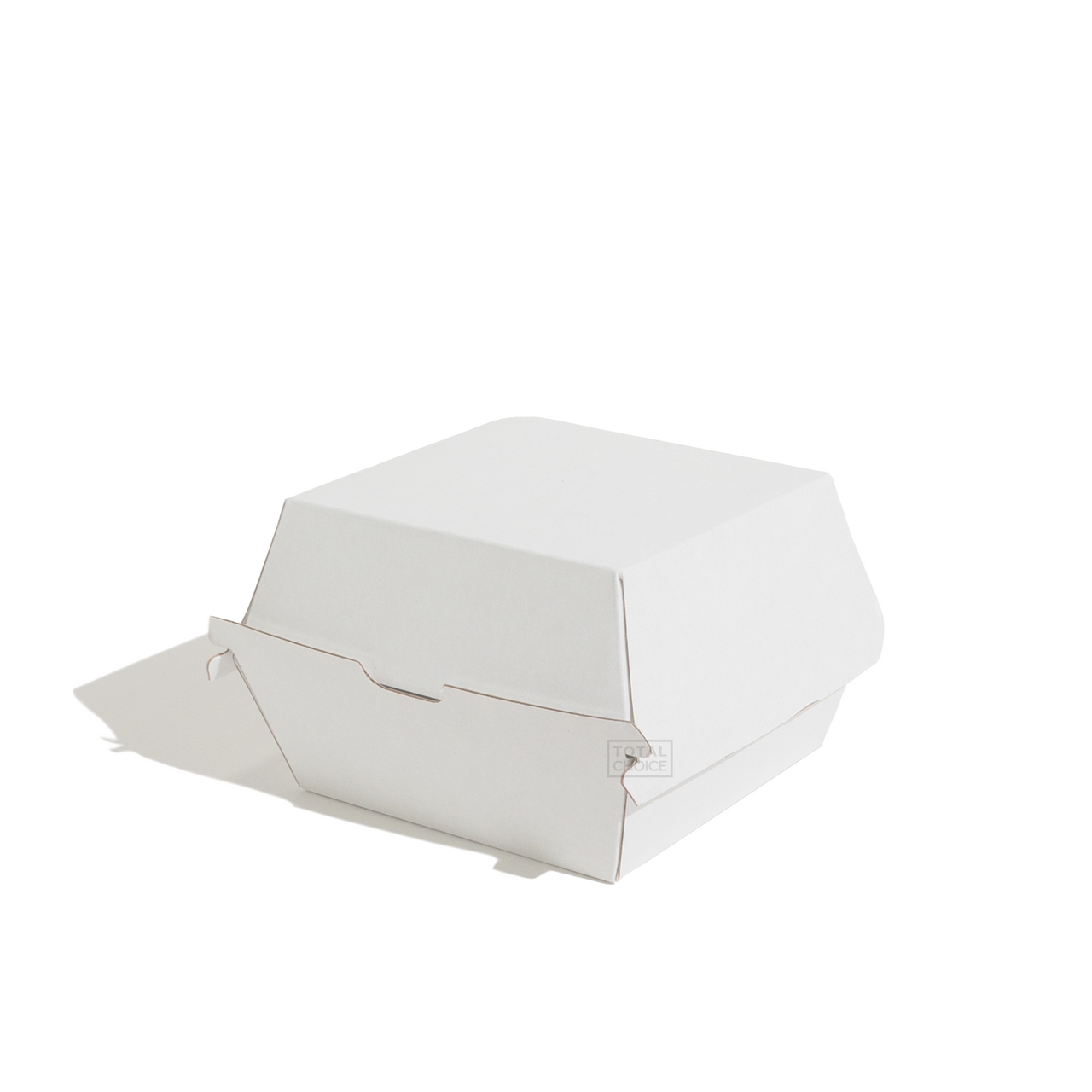 Burger Clamshell Containers White Corrugated | Sturdy & Insulated ...