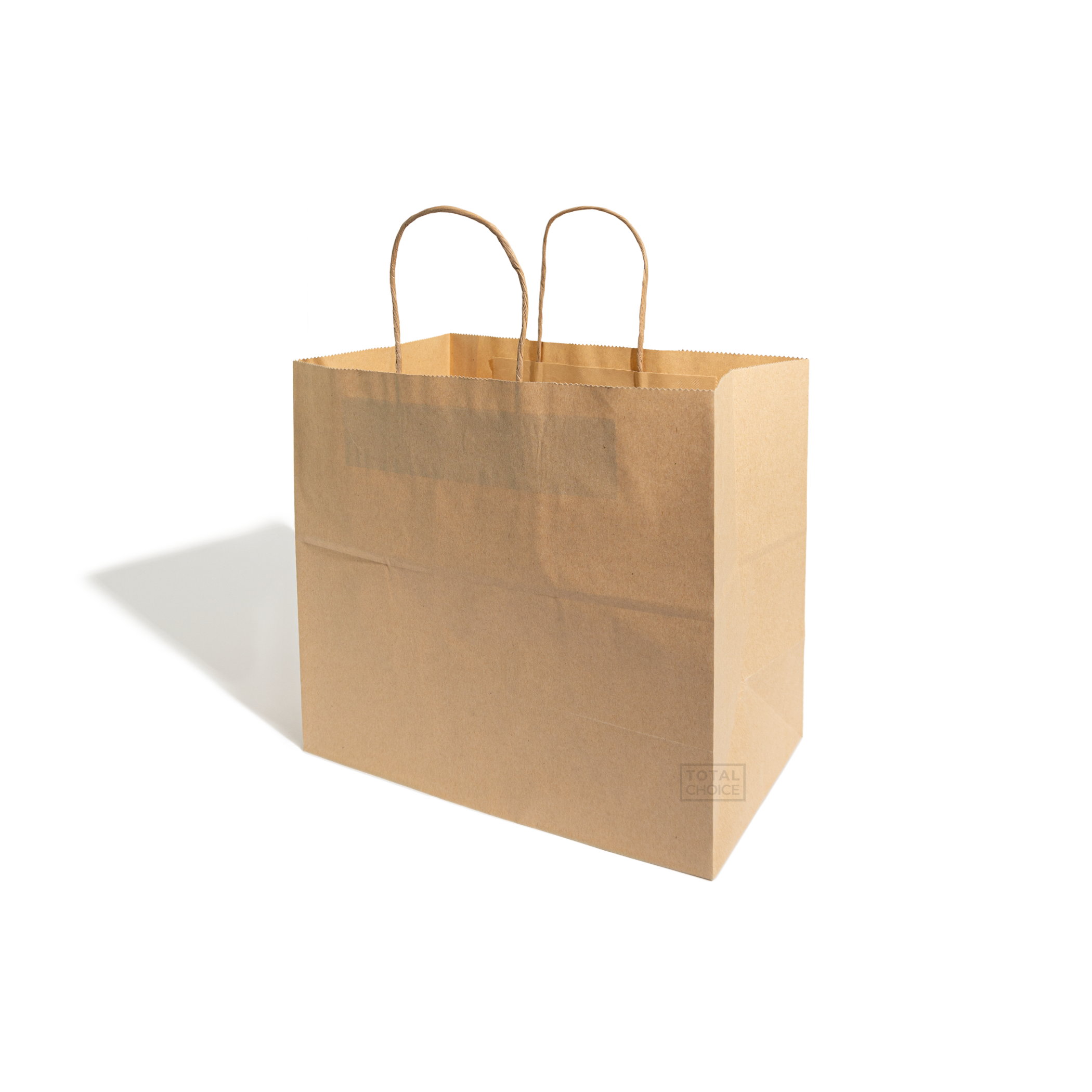 Kraft Paper Takeaway Bags - Food Delivery Bags for Uber Eats – Total Choice