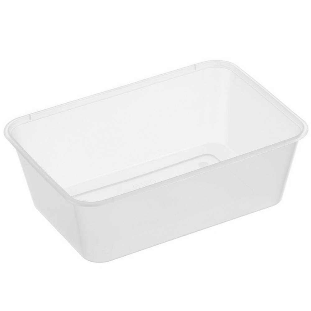 Rectangular Containers 750ml | Microwavable & Durable – Total Choice