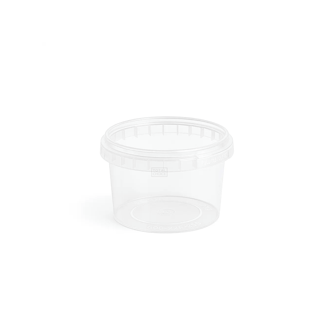 280ml Tamper Evident Container – Secure & Clear – Total Choice